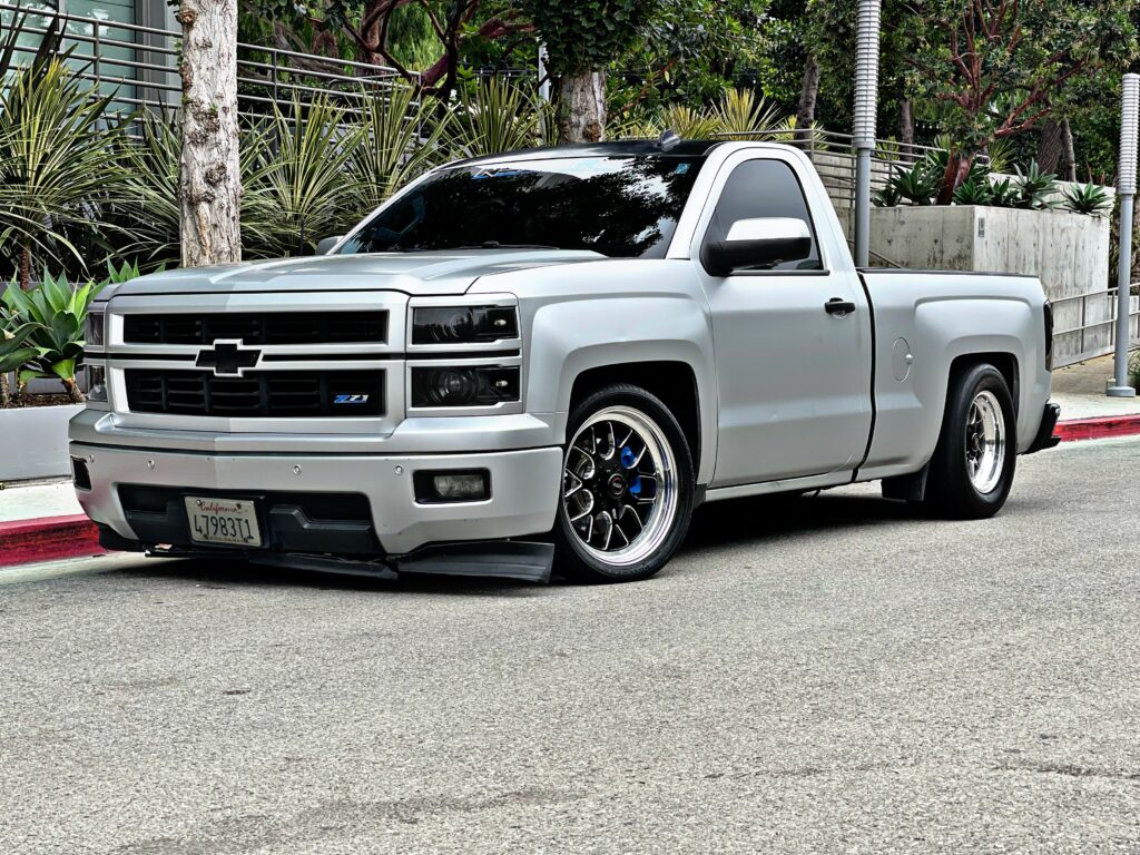 2007-2015 Silverado 4 inch Front / 7 inch Rear Complete Lowering Kit ...