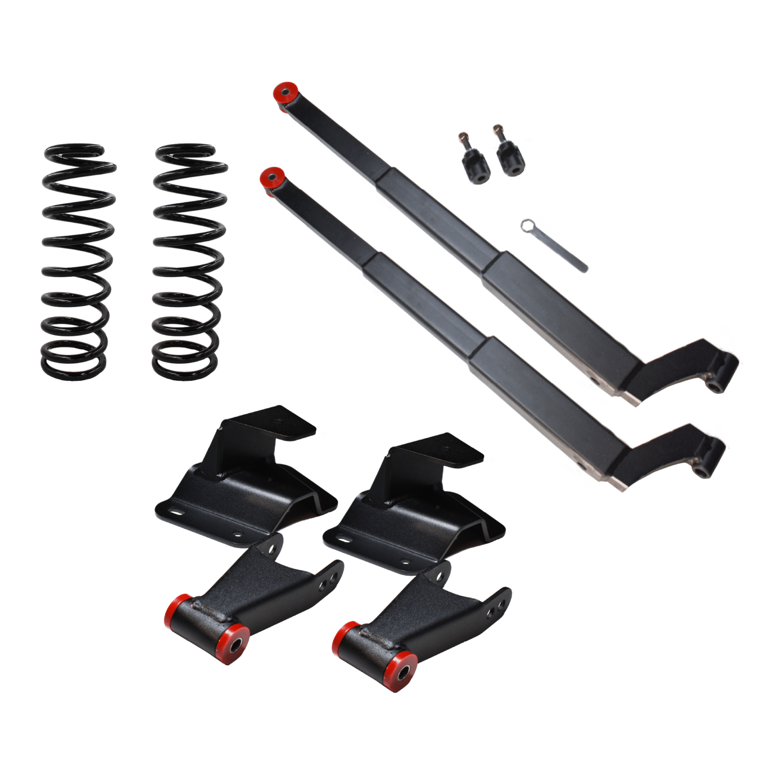1965-1972 Ford F100 3 inch Front / 4 inch Rear Complete Lowering Kit ...